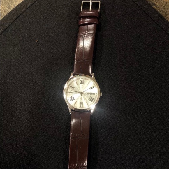 Sottas | Accessories | Sottas Watch Mens Band New Genuine Leather Band ...